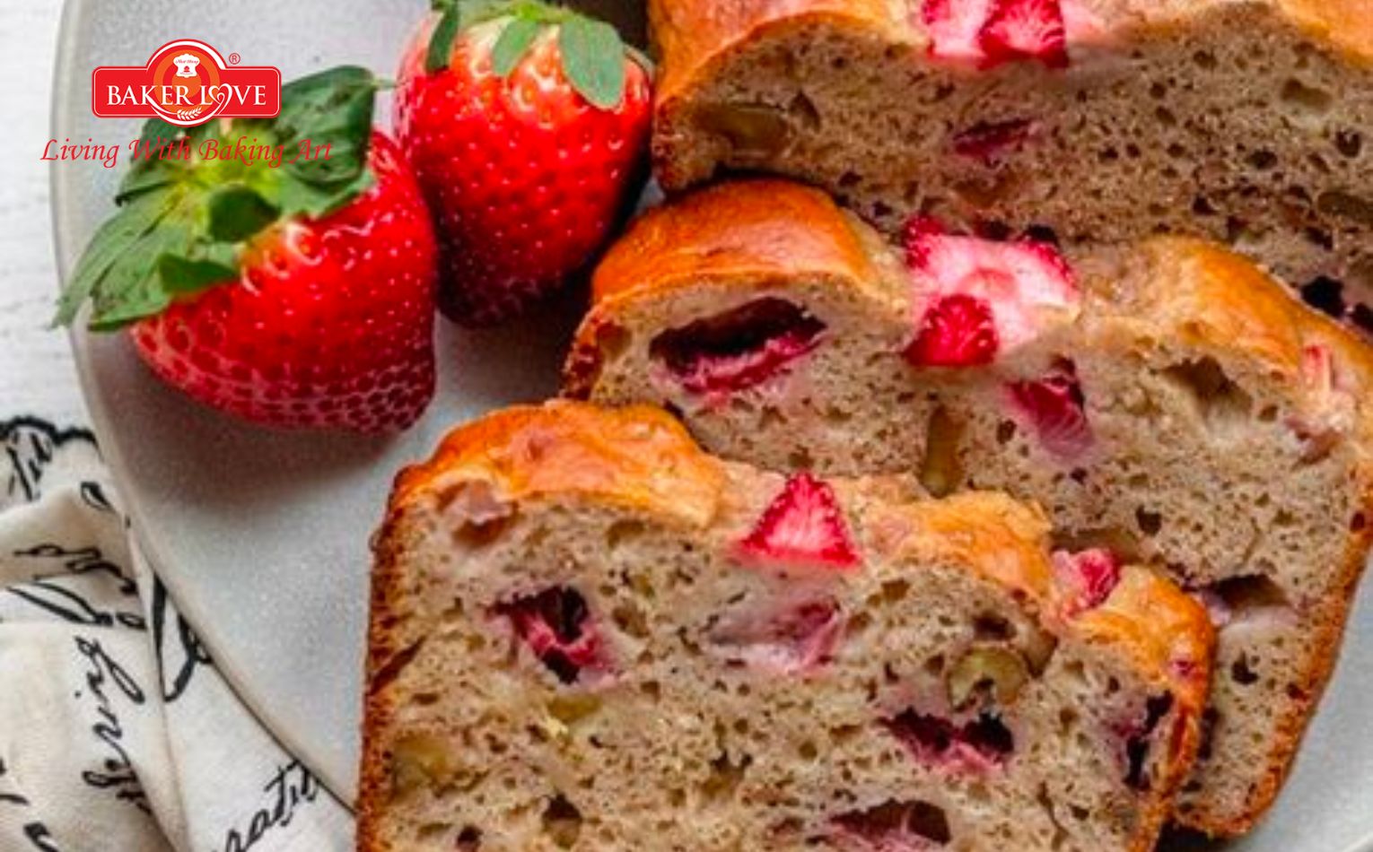 KHÓA HỌC LÀM BÁNH HEALTHY ” STRAWBERRY BANANA CAKE” – BakerLove.vn